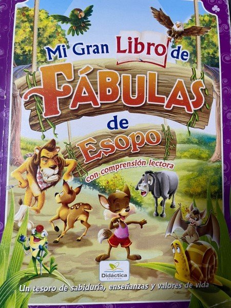 Mi gran libro de fábulas de esopo