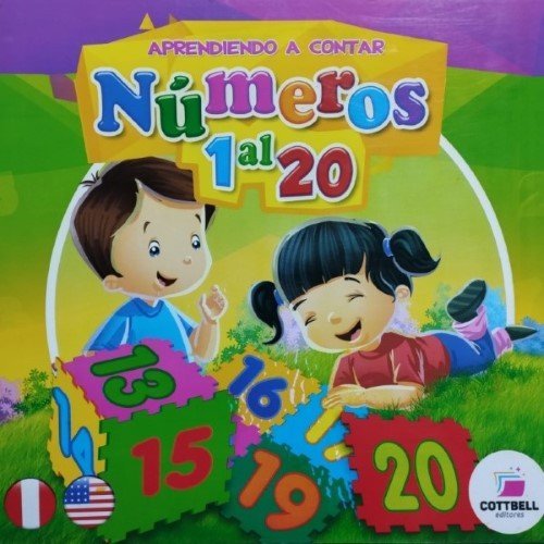 Aprendo a contar números 1 al 20 - Cartilla Cottbell
