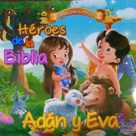 Héroes de la biblia (Adán y Eva) - Cartilla Cottbell