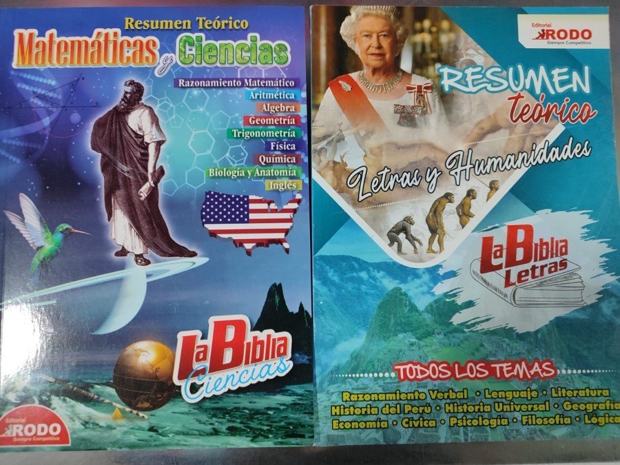La Biblia de Ciencias y Letra | Rodo (2 Libros)