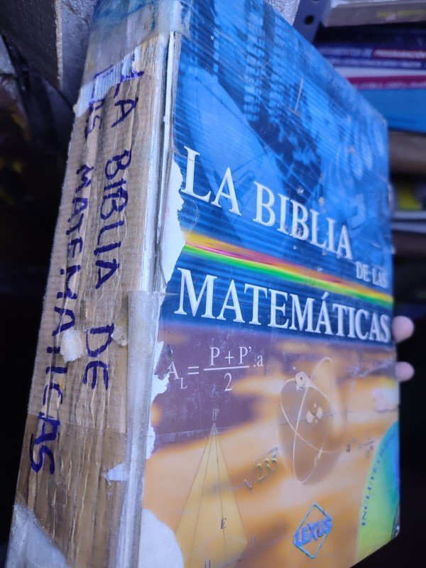 LA BIBLIA DE LAS MATEMÁTICAS - LEXUS (usado) ed. 2008 | Lexus