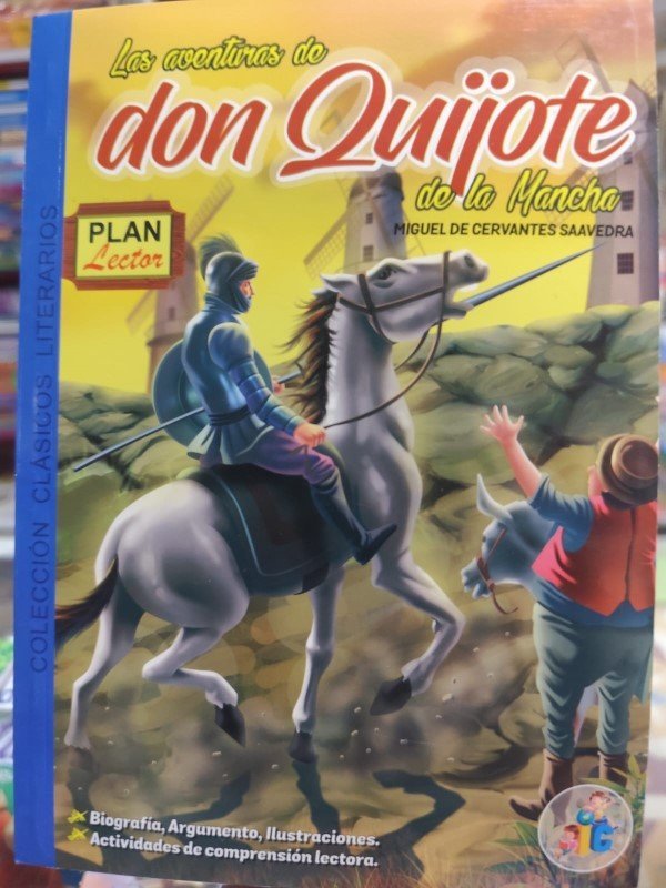 Las aventuras de Don Quijote de la mancha - IC A5 (Full color)