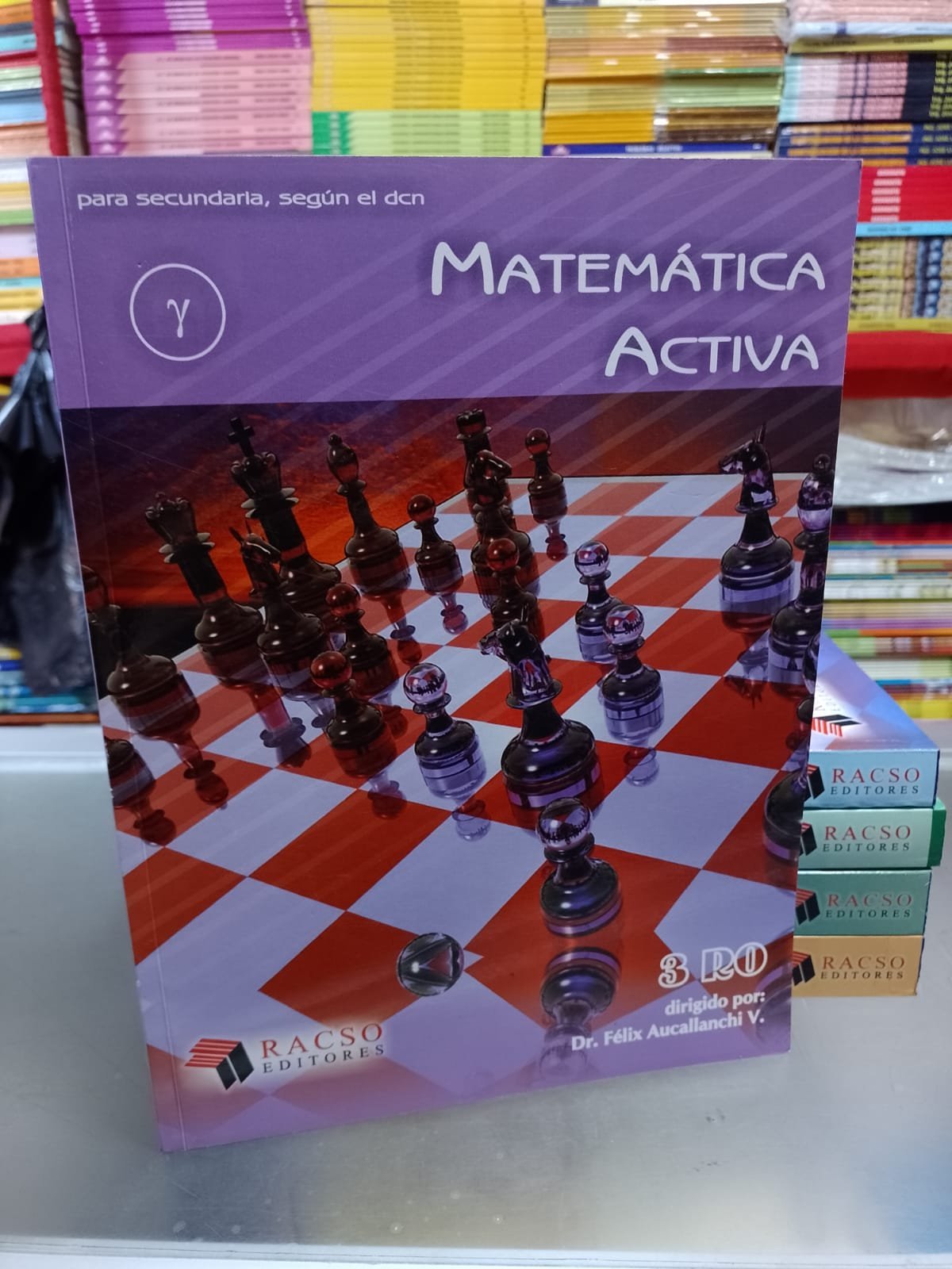 Matemática activa 3er grado secundaria - Félix Aucallanchi