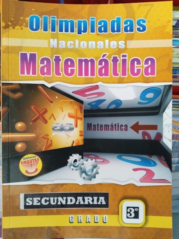 Olimpiadas matemáticas Secundaria 3er grado A4