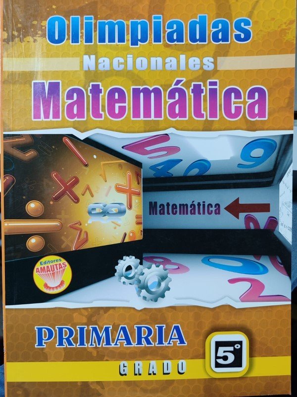 Olimpiadas matemáticas Primaria 5to grado A4