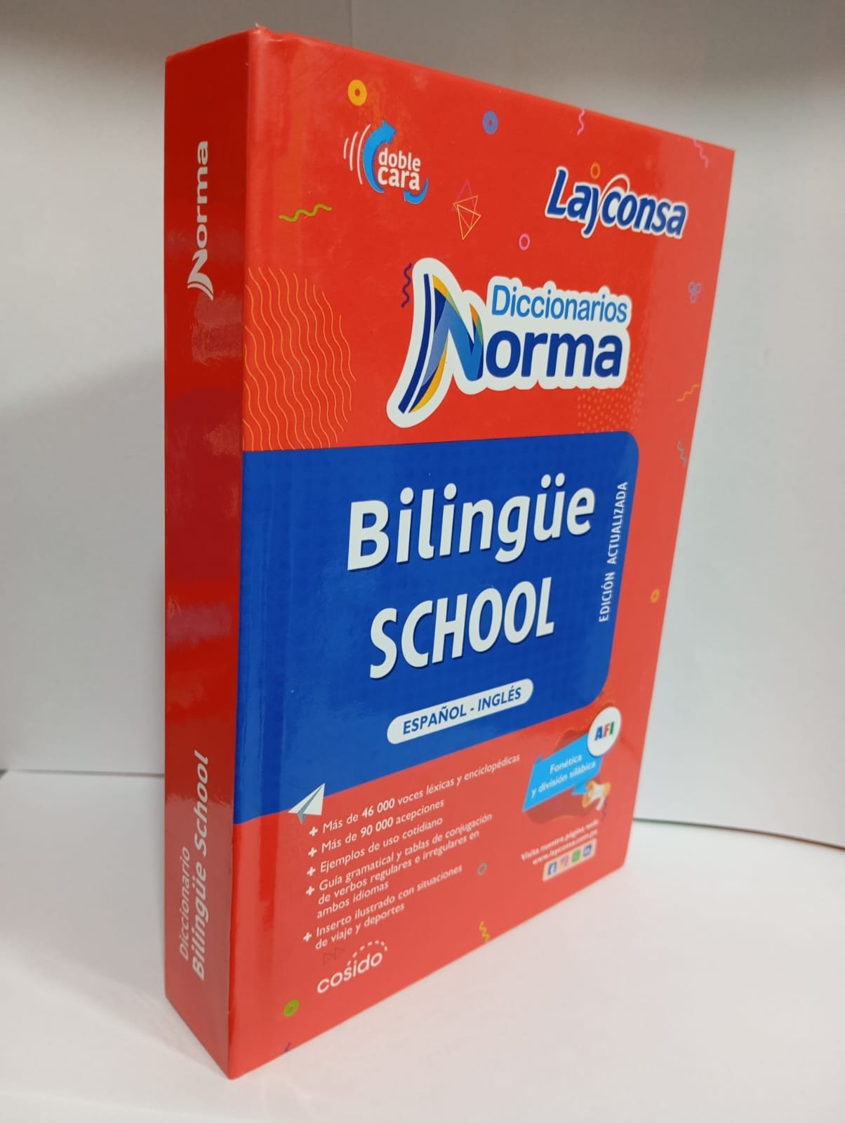 Diccionario Norma Bilingüe School 2025 (Tapa Dura)