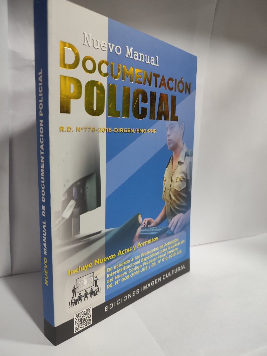 Nuevo manual de documentación policial